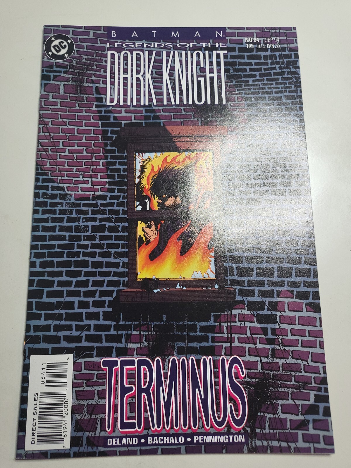 Batman: Legends of the Dark Knight #64: "Terminus" DC COMICS 1994 NM | eBay