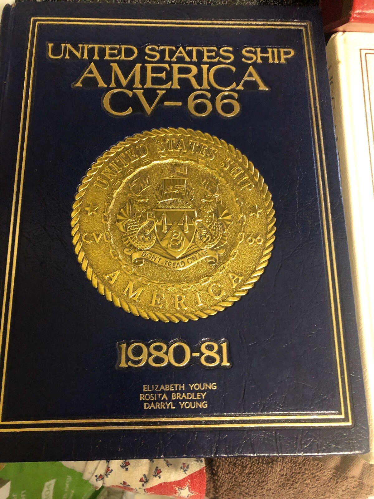 1980 1981 1982 USS AMERICA CV 66 US NAVY MEDITERRANEAN CRUISE BOOK SET ...