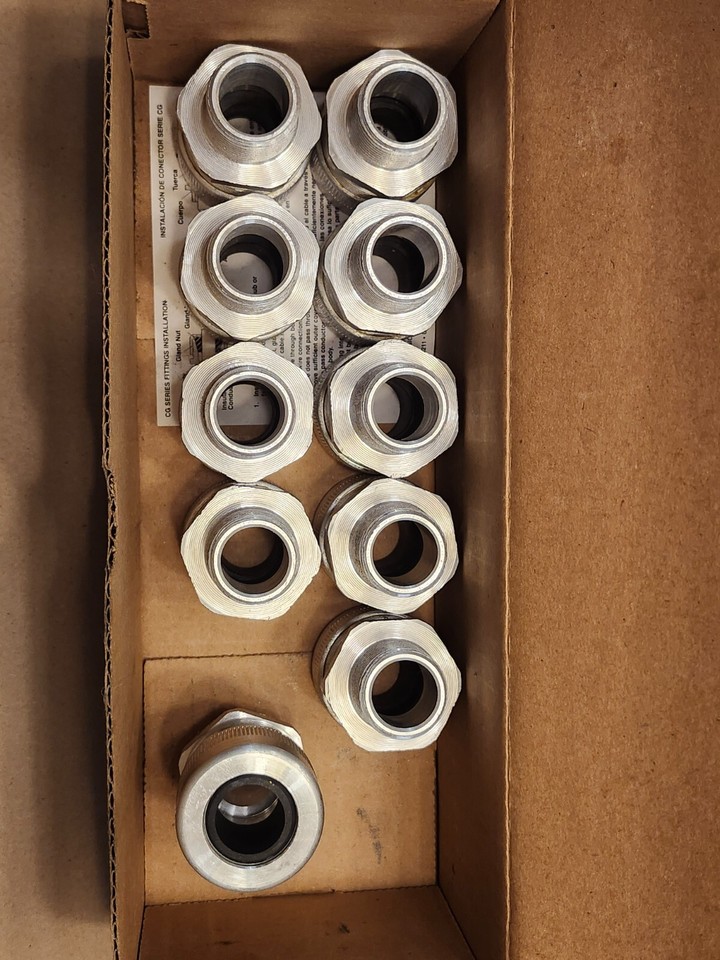 Crouse-Hinds NSB CGB296-SA Cord and Cable Fittings Cable Gland box of ...