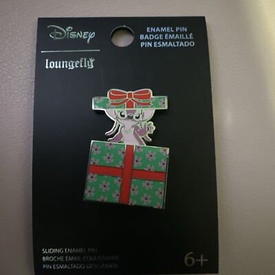 Loungefly Disney ANGEL Sliding Present Pin Surprise Pop Up Gift Pin | eBay