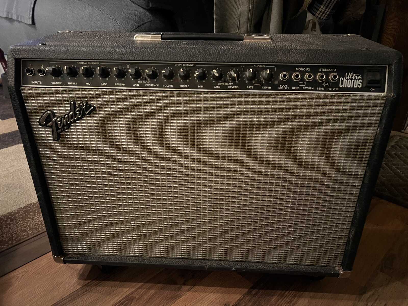 *FOR PARTS OR REPAIR* Fender Ultra Chorus Amplifier PR204 Guitar Amp | eBay