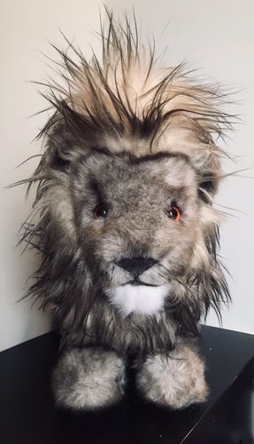 Vintage MERRYTHOUGHT Stuffed Lion Ironbridge Shrops Made In England ...