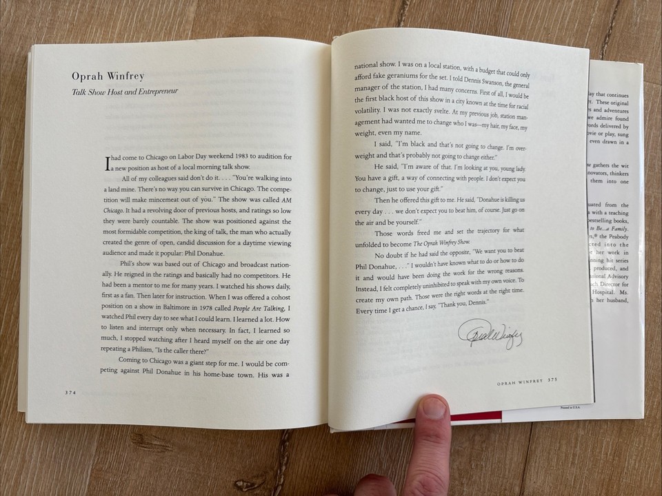 MARLO THOMAS The Right Words At The Right Time SIGNED 2002 HCDJ 1st ...