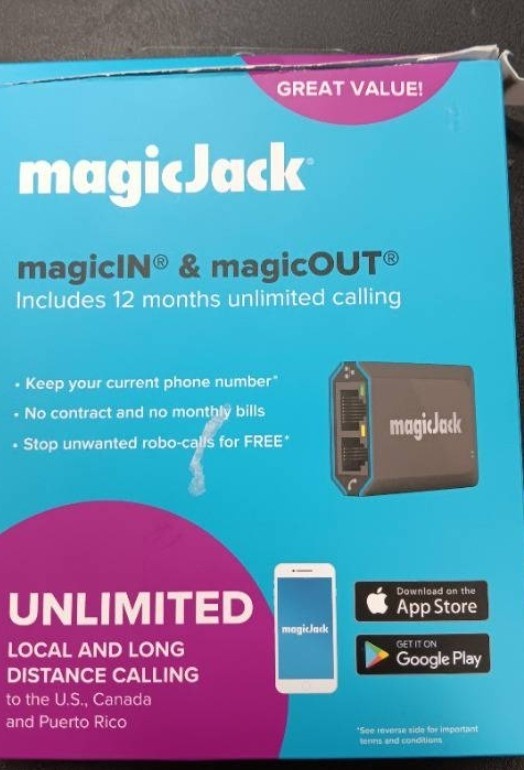 MagicJack HOME VoIP Telephone Adapter OPEN BOX | eBay