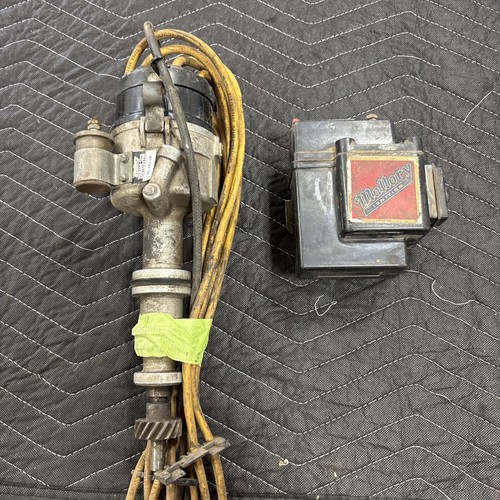 Vintage Mallory Double Life Dual Point Distributor Yc-343-hp Ford Fe ...