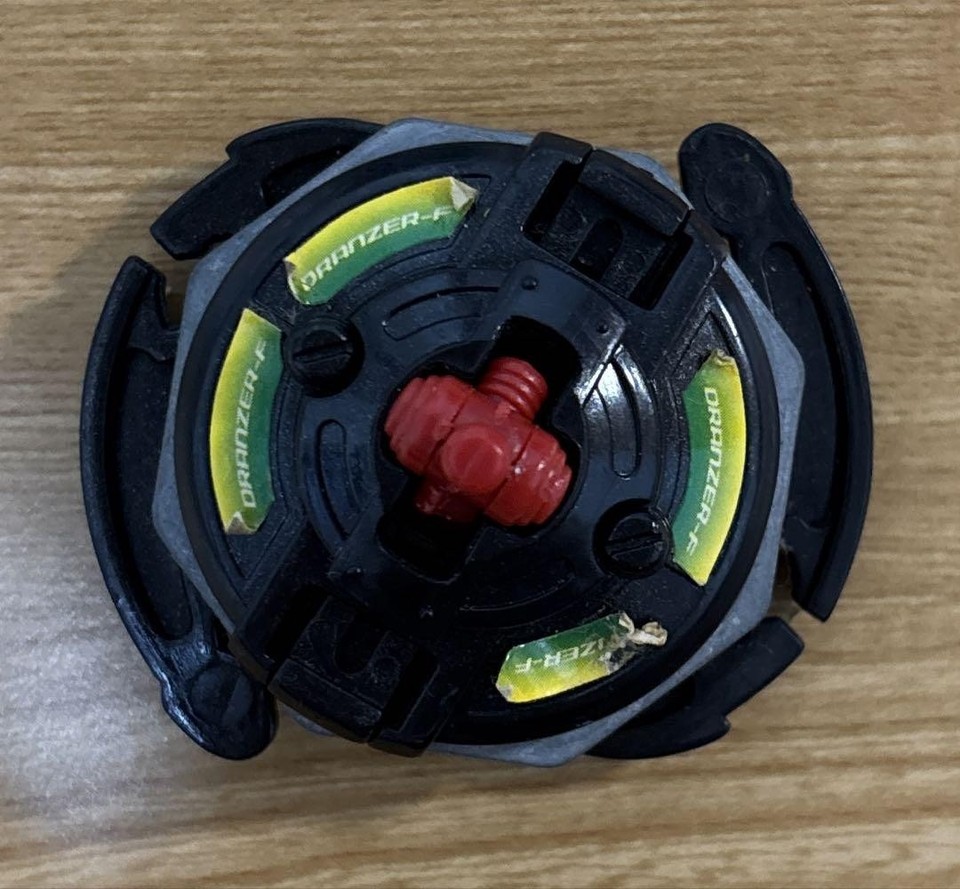 Blade Shoot Beyblade Black Dranzer Attack Ring & Base Used | eBay