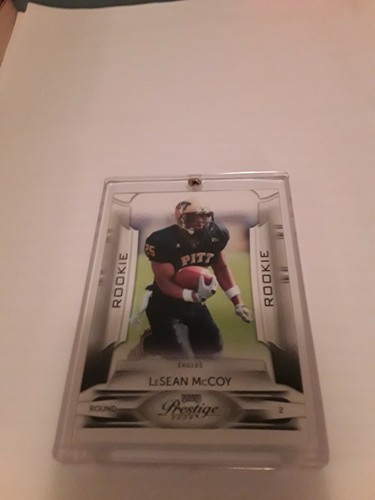 2009 Playoff Prestiege #166 LeSEAN McCoy RC, Blue Pitt Jersey, Short ...