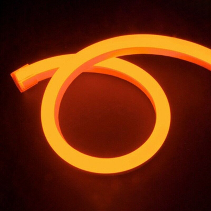 110V LED Neon Rope Light Strip Waterproof Indoor Outdoor Buliding Home ...