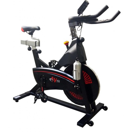 V-fit Indoor Studio Training Cycle Exercise Bike Spinner Bike 20KG ...