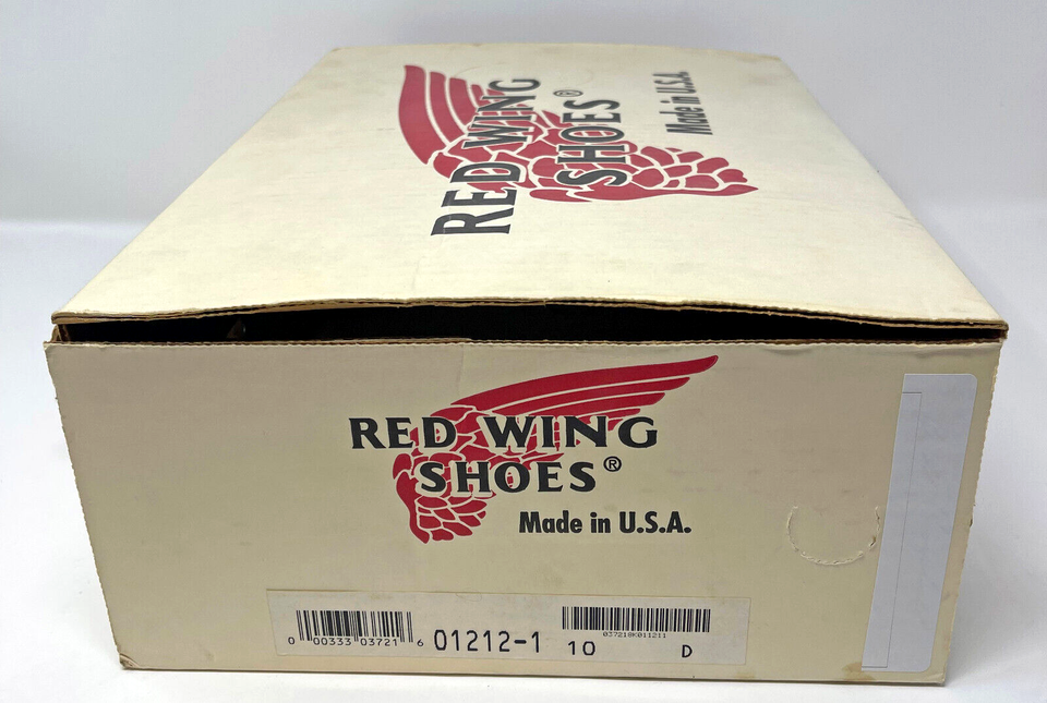 Vintage Red Wing 1212 Boots 10D 02009 New Open Box Old Stock Defects ...