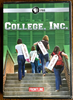 College, Inc. (DVD) PBS Frontline documentary, UNOPENED, FREE SHIPP ...