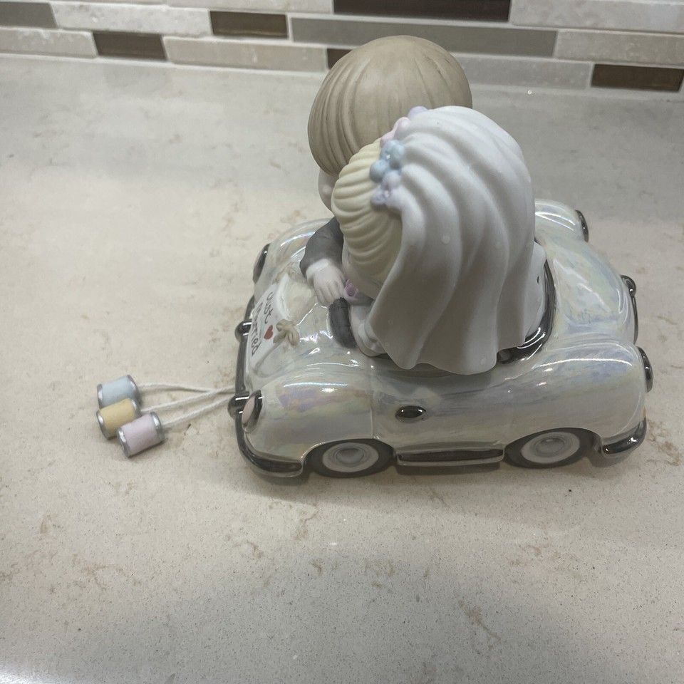 Precious Moments Just Married Porcelain Figurine 103018 Wedding Gift ...