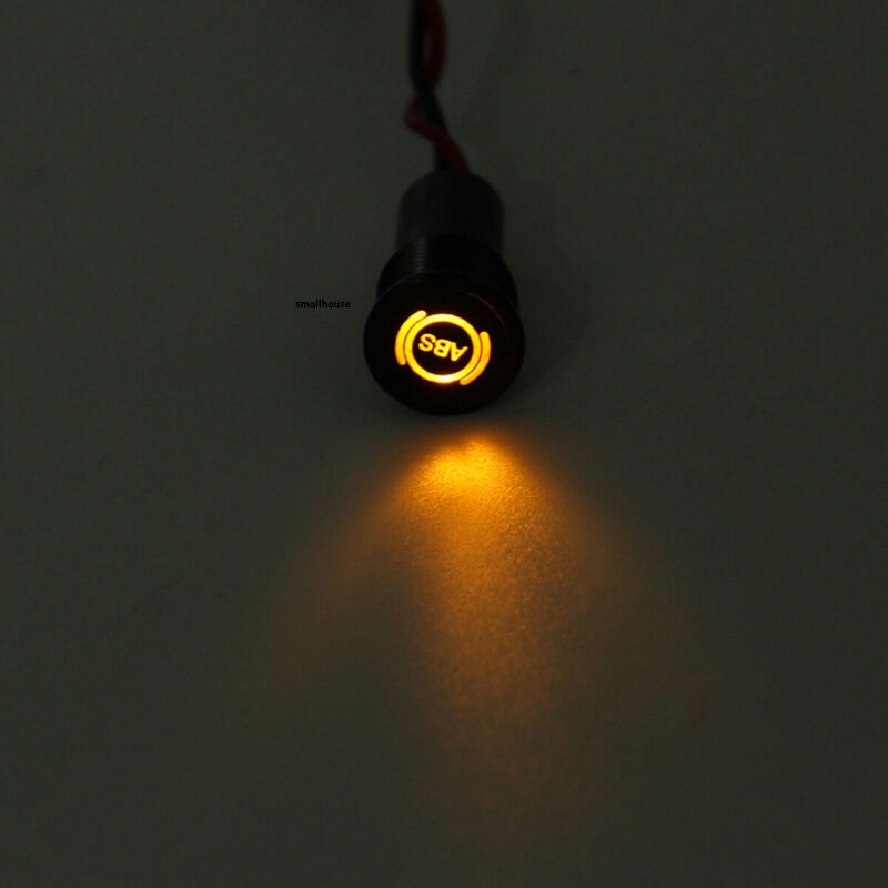 8 10 12 14mm LED Dash Panel Warning Pilot Light Indicator Lamp Car Van ...