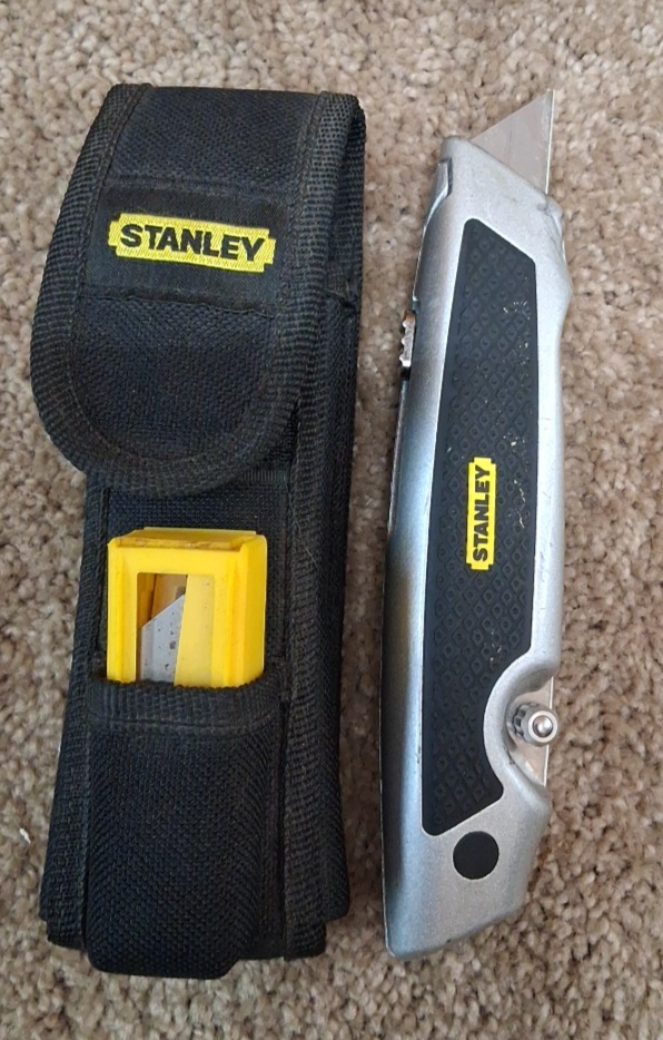 Stanley 10-804 Folding 3.5" Sports Utility Knife w/Retractible Razor ...