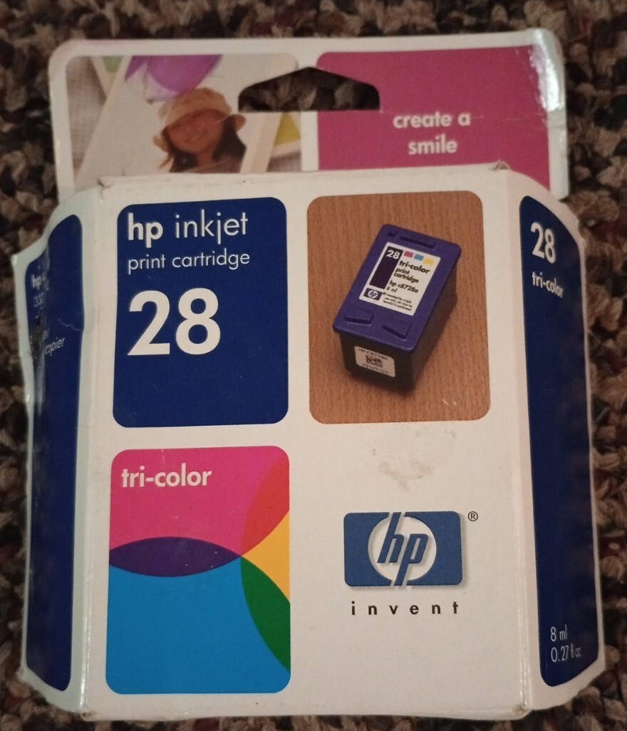 HP Inkjet Print Cartridge / Tri-Color / #28 / C8728AN / Genuine New ...