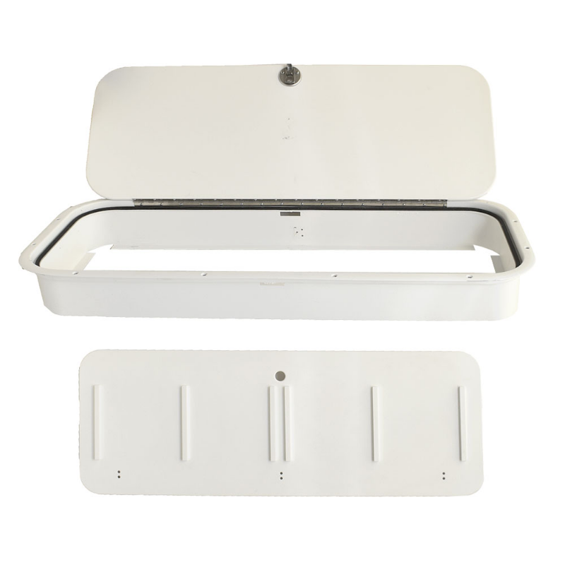 Hydrasports Custom Boat Battery Storage Box | 41 x 15 1/8 Inch White | eBay