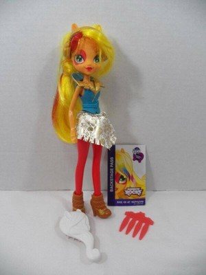 ~My Little Pony~ MLP Equestria Girls Rainbow Rock Apple Jack Applejack ...