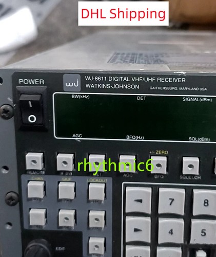 Used Watkins Johnson WJ-8611 Digital HF/VHF/UHF Receiver | eBay
