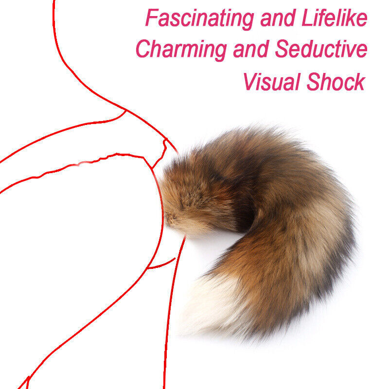 Small Fox Tail Butt Plug Anal Plug Fantasy Cosplay Game Furry Sex Toy for Women | eBay
