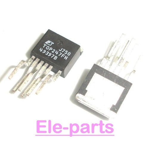 5 PCS TOP247FN TO-220 TOP247F TOP247 Integrated Off-line Switcher ...