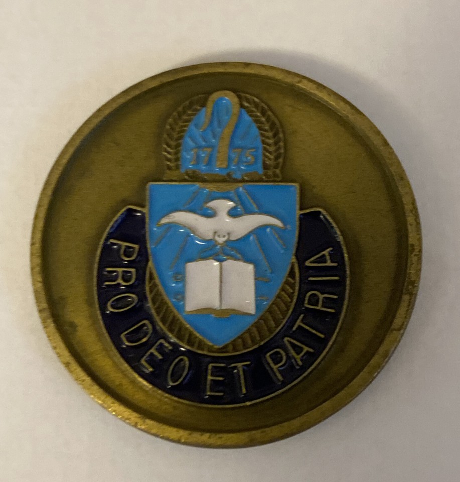 Pro Deo Et Patria Korea Chaplain Challenge Coin F24 | eBay