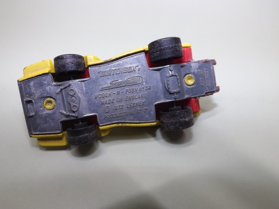 1972 Matchbox Superfast No. 58 Woosh-N-Push, Lesney, England | eBay
