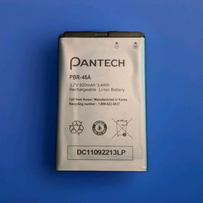 Pantech PBR-46A OEM Battery for Breeze II P2000 III P2030 Matrix C740 ...