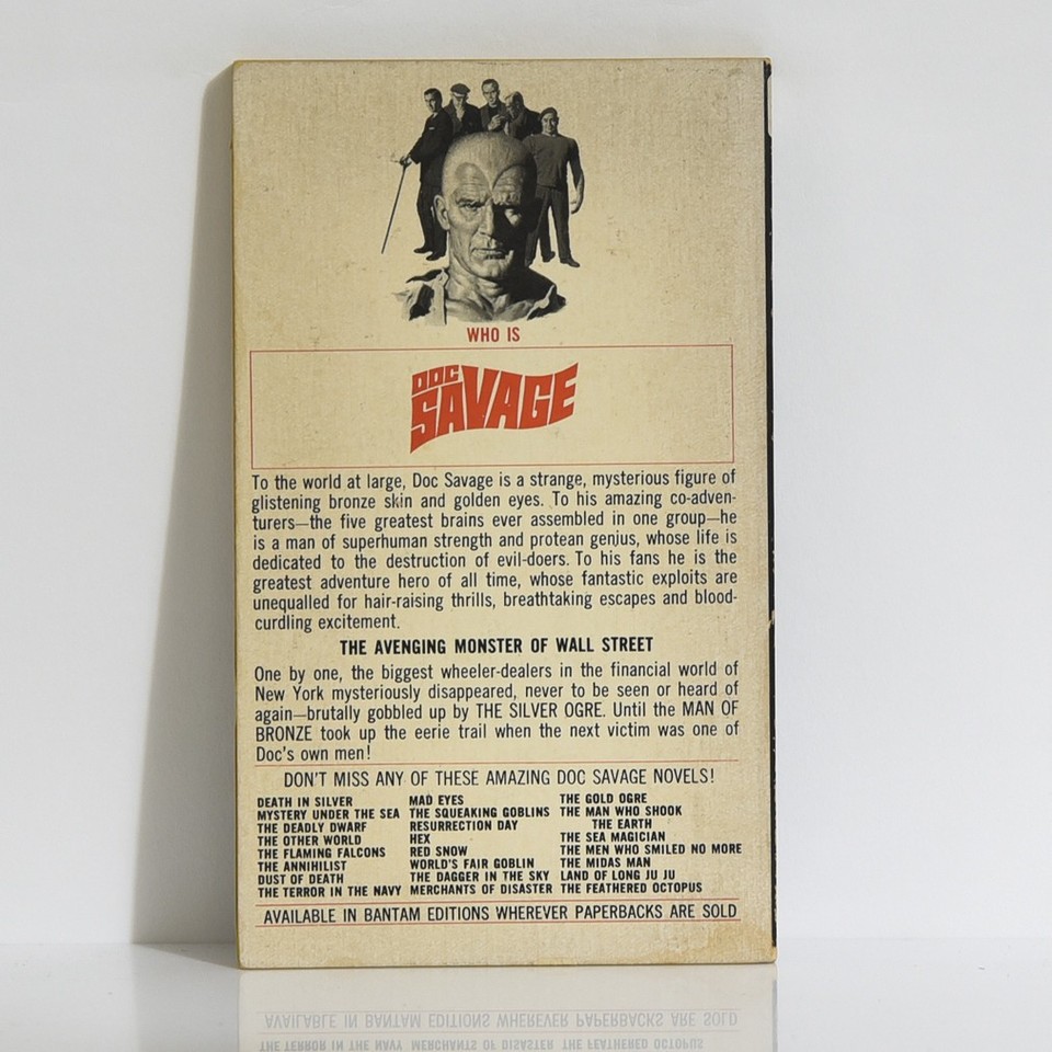 DOC SAVAGE #40+ : Select titles, build a library - SF adventure KENNETH ...