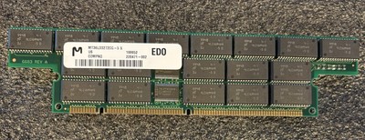 256MB EDO 50NS DIMM SERVER RAM 168PIN ECC BUFFERED MEMORY RAM *TESTED ...