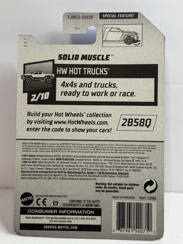 Hot Wheels Solid Muscle 127/365 - 2018 Mainline A | eBay