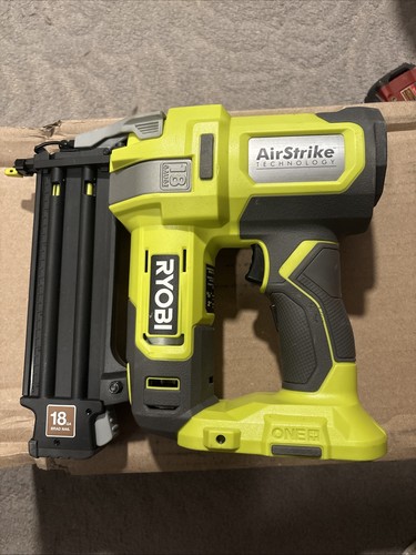 Ryobi One+ P321 18V Cordless AirStrike 18 Gauge Brad Nailer Tool Only ...