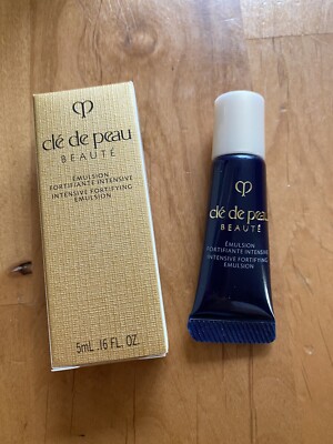 CLE DE PEAU Beaute Intensive Fortifying Emulsion Sample Size 5 mL / 0. ...