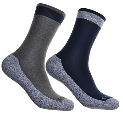 2 pairs of Cotton Coolmax Walking Socks with Cushioned foot | eBay UK