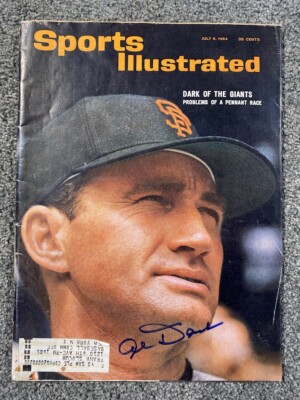 Alvin Dark Hand Signed Sports Illustrated Magazine 1964 - w/ COA | eBay