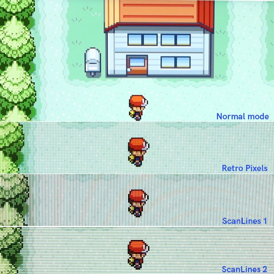 Gameboy Advance GBA SP IPS LCD Console With V5 Laminated Backlight ...