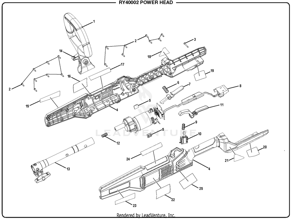 2 PK Ryobi Trigger Switch - RY40002 - Genuine OEM Part - Part No. 7 ...