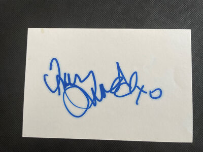 Tracy Tweed signed 4X6 autograph Index card Playboy Playmate & Actress ...