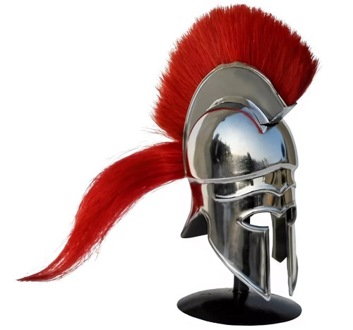 Medieval Corinthian Greek Knight Crusader Spartan Armor Helmet ...