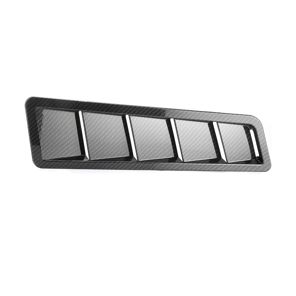Carbon Fiber Hood Cooling Intakes Engine Air Vent Cover Car Hood Vent ...