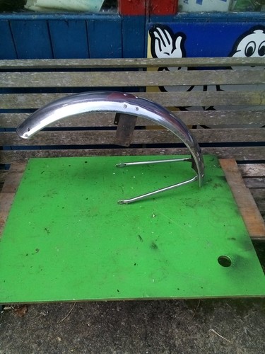 Norton Commando Front Mudguard Complete With Stay and Bracket | eBay UK