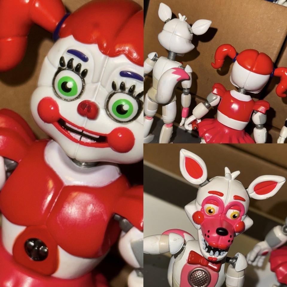 FNaF Sister Location Funko Action Figures Lot of 5 Funtime Freddy ...