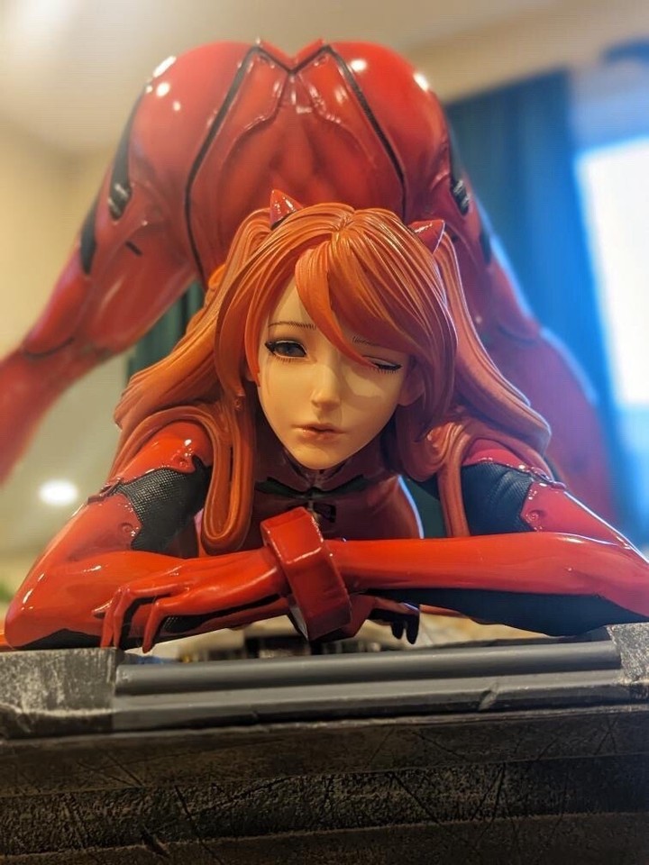 Slap Studios Asuka Evangelion Jack-O Pose Statue 1/4 scale | eBay