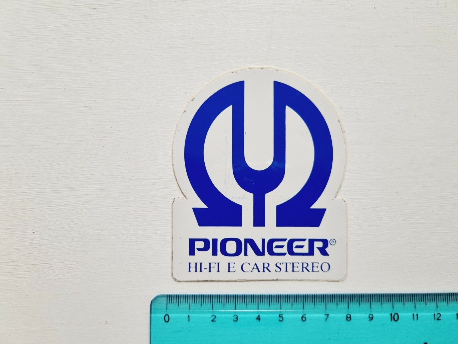 Adhesive Pioneer Hi-Fi Car Stereo Sticker Autocollant Vintage 80s ...