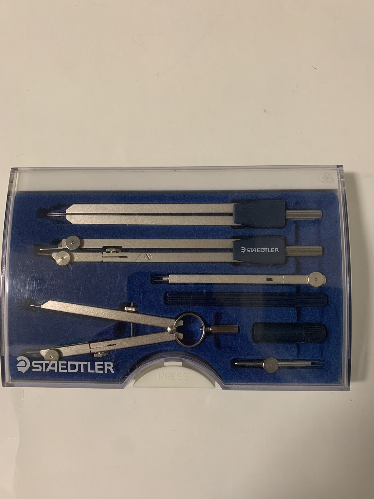 Staedtler Arco Italy Precision Math Drafting Compass Set W Case No. 559 ...