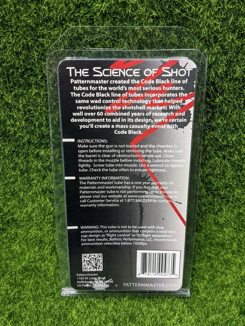 Patternmaster 12ga Beretta Optima HP A400 Code Black Goose 5473 for ...