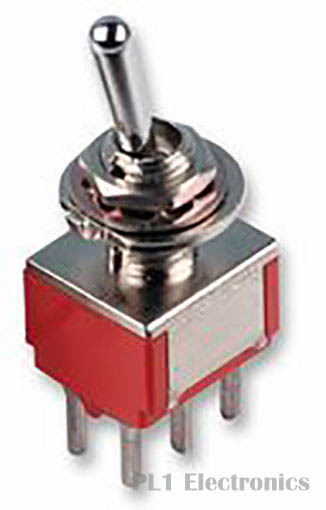 Te CONNECTIVITY Toggle Switch On-on-on Panel Mount Dp3t Switches 3 ...