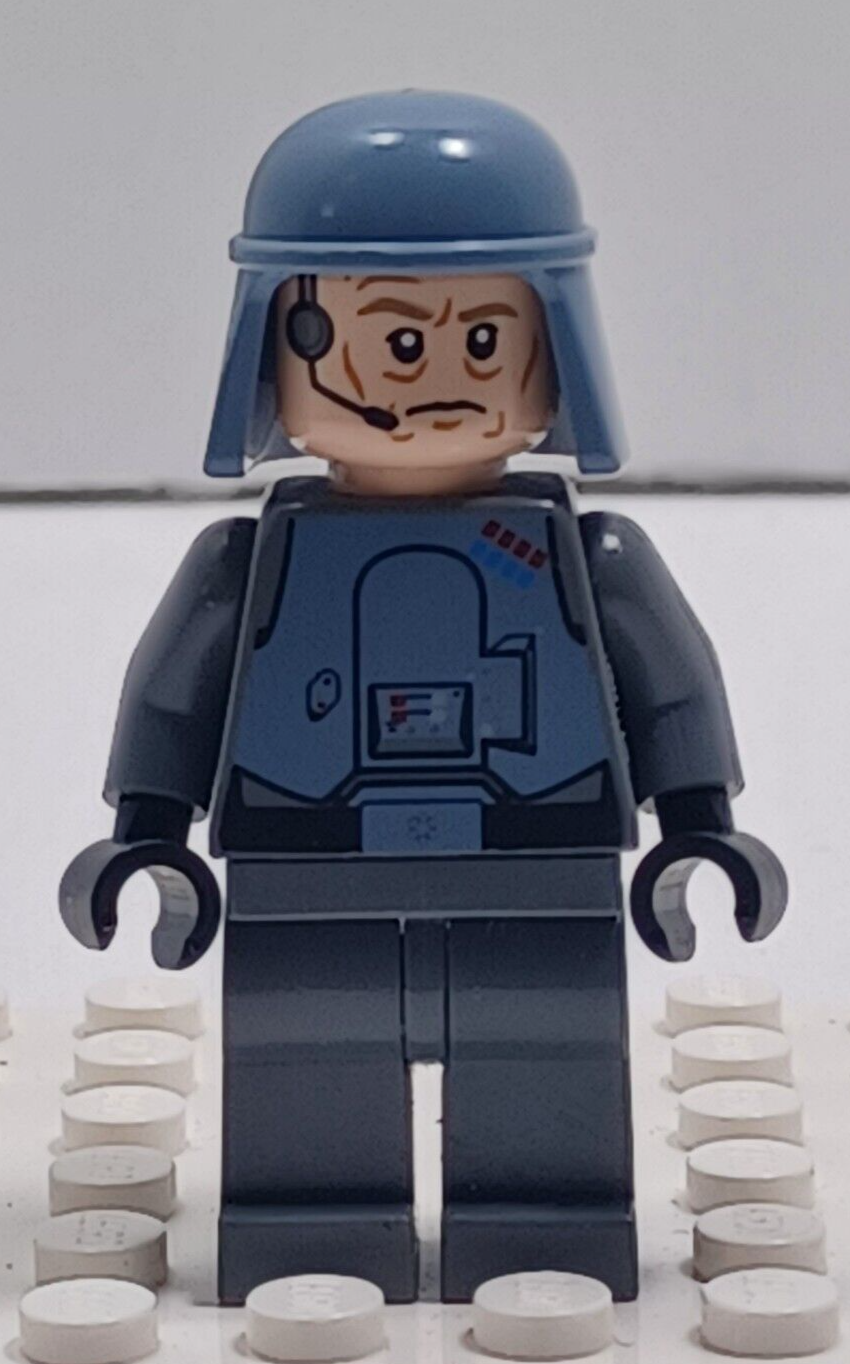 LEGO STAR WARS GENERAL VEERS MINIFIGURE sw0579 USED FROM 75054 w ...