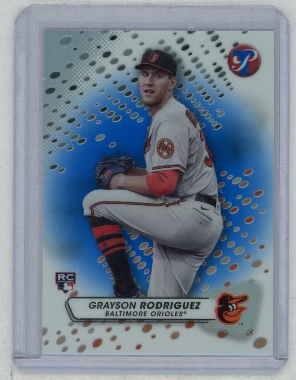 GRAYSON RODRIGUEZ 2023 Topps Pristine #Blue Refractor Rookie Orioles RC ...