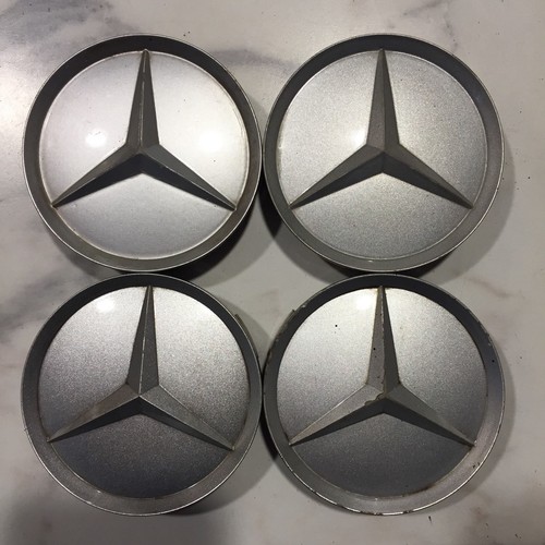 4 Mercedes Benz Factory OEM Center Cap Dust Lug Hub Wheel Cover Stock ...