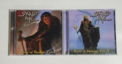 Sacred Rite: Rites of Passage Vol. 1 & 2 CD LOT (2002) -- VERY GOOD ...